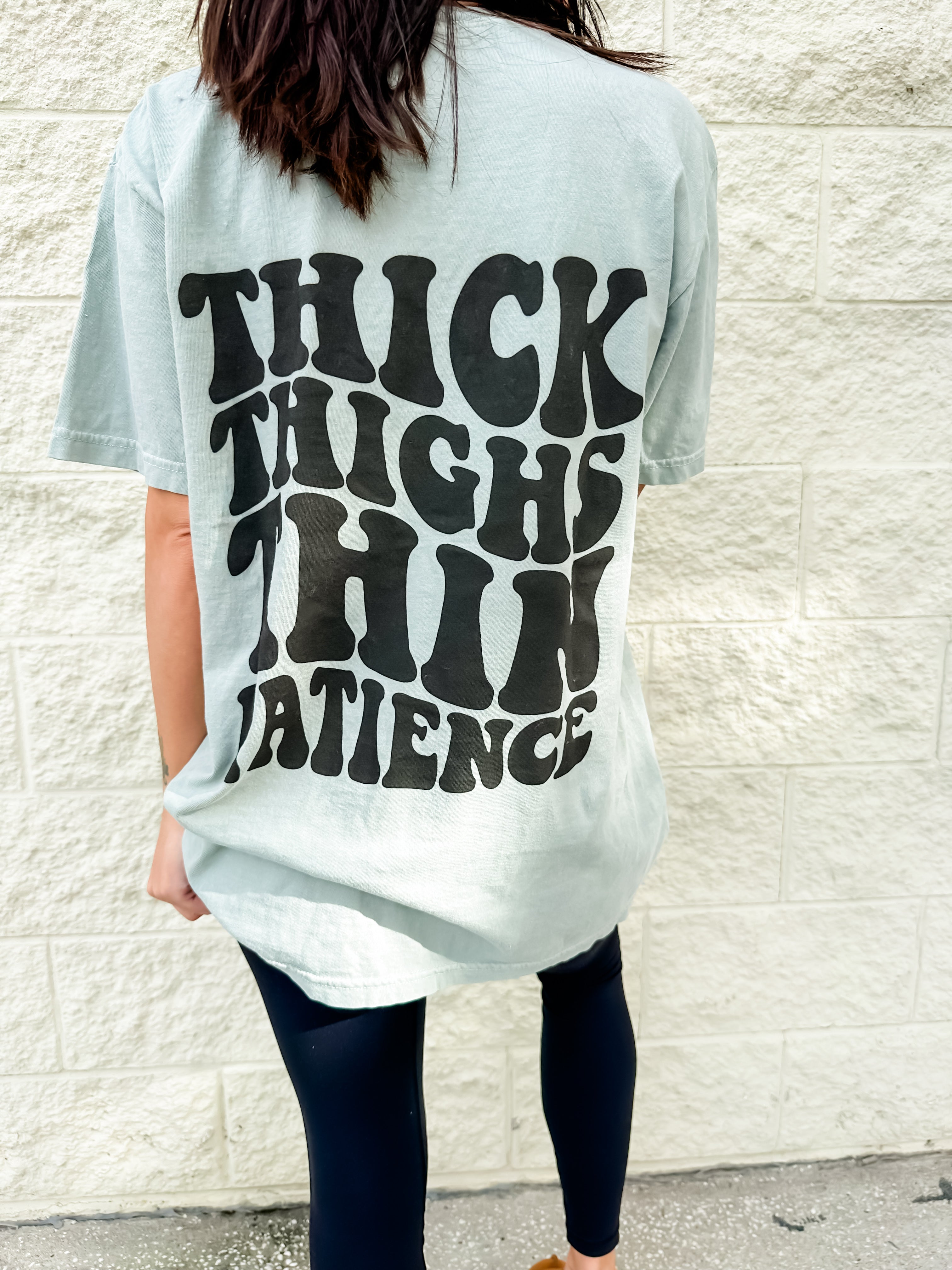 Thin Patience Graphic Tee – Mademli Boutique