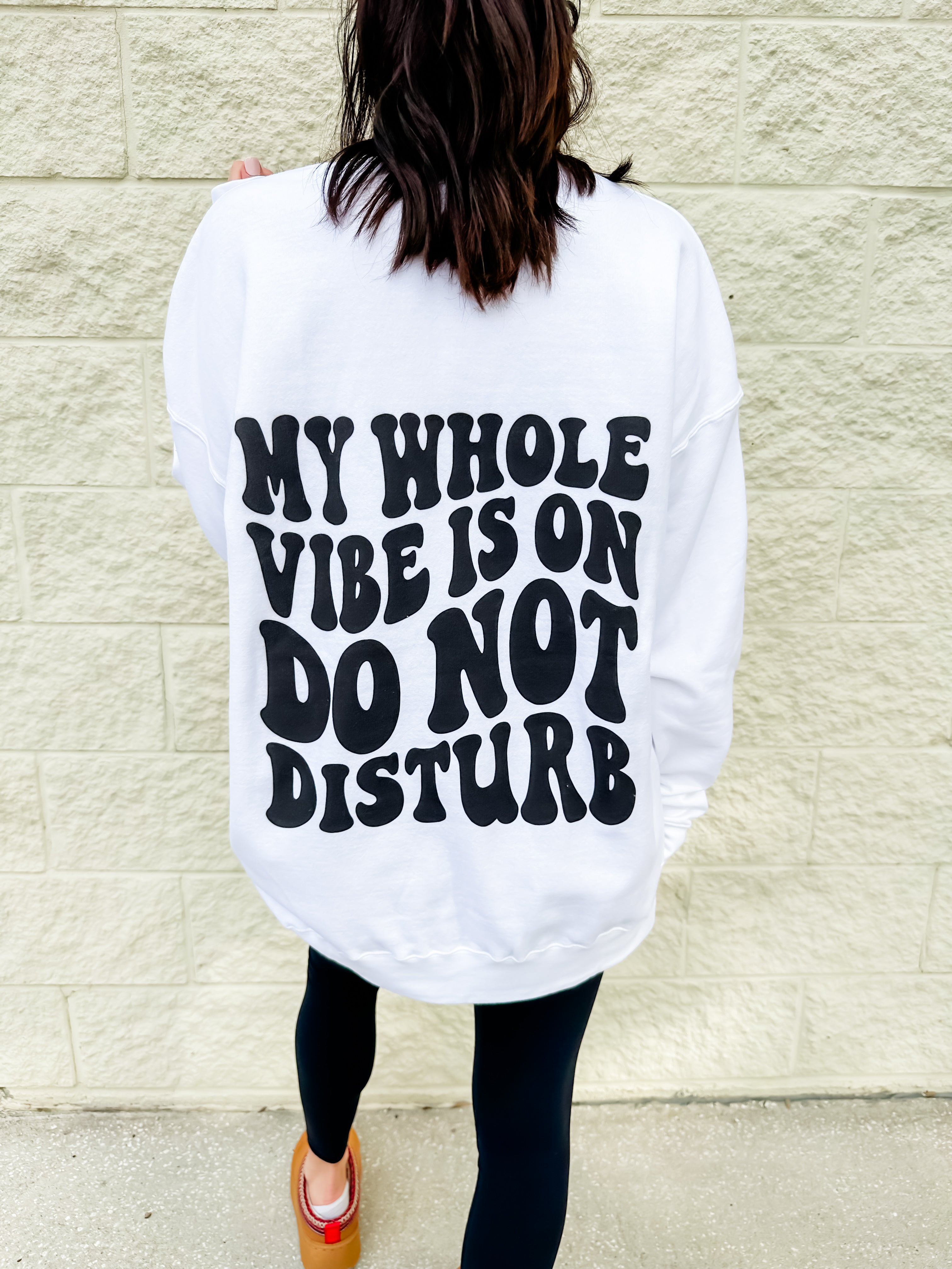 Do Not Disturb Graphic Sweatshirt – Mademli Boutique